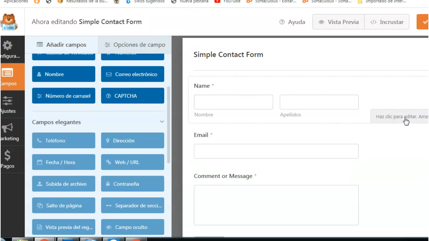 Cómo crear un formulario en WordPress con WPForms (Guía paso a paso 2025) - Hablemos de informática