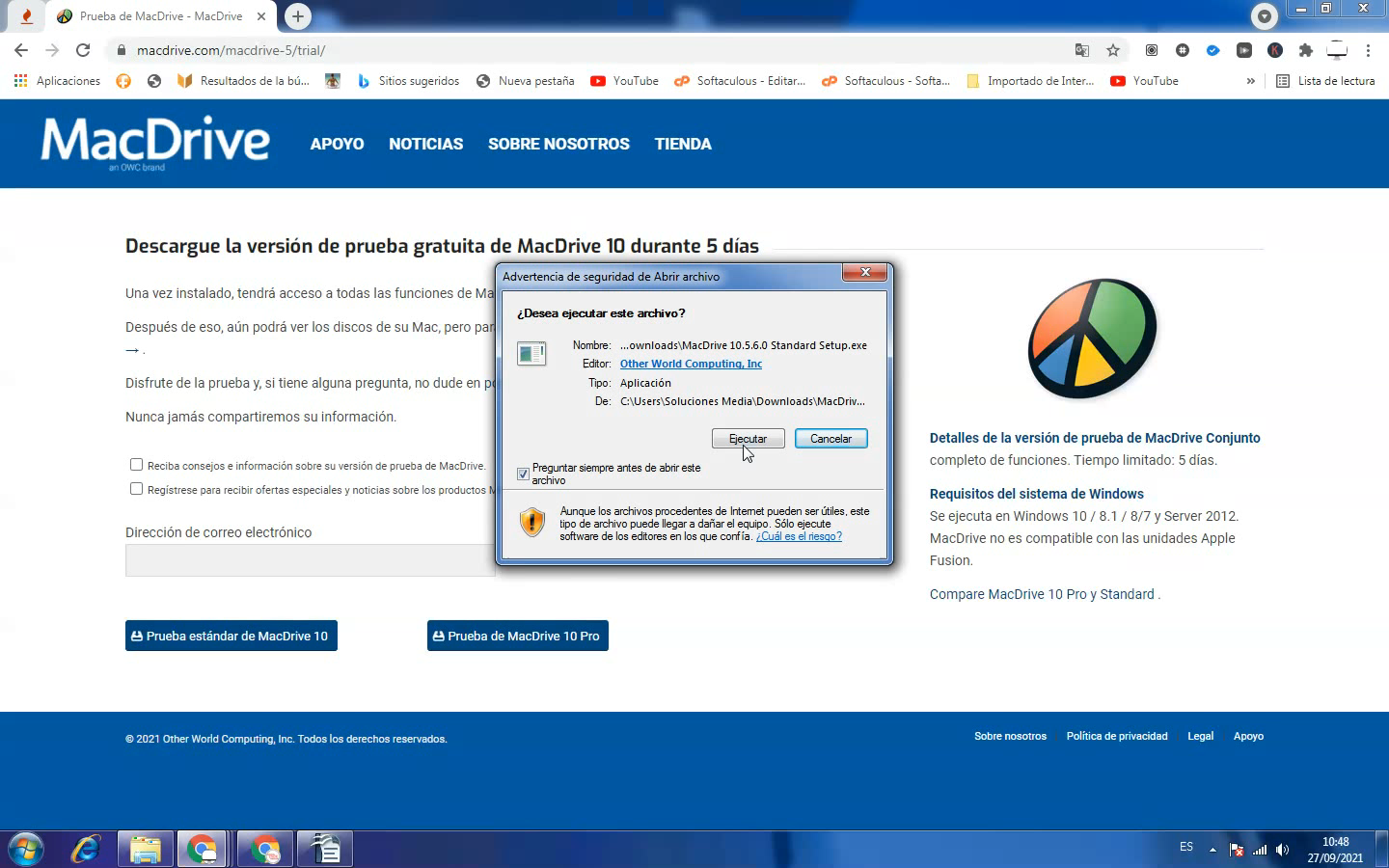 Descargar MacDrive en Windows - Hablemos de informática