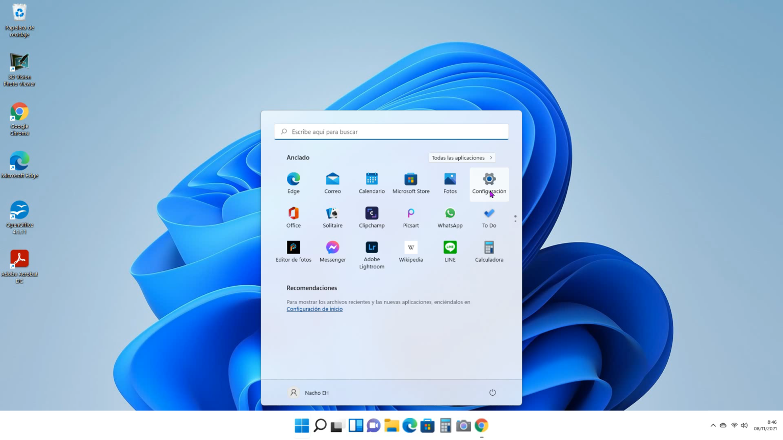Cómo acceder a la configuración en Windows 11 - Hablemos de informática