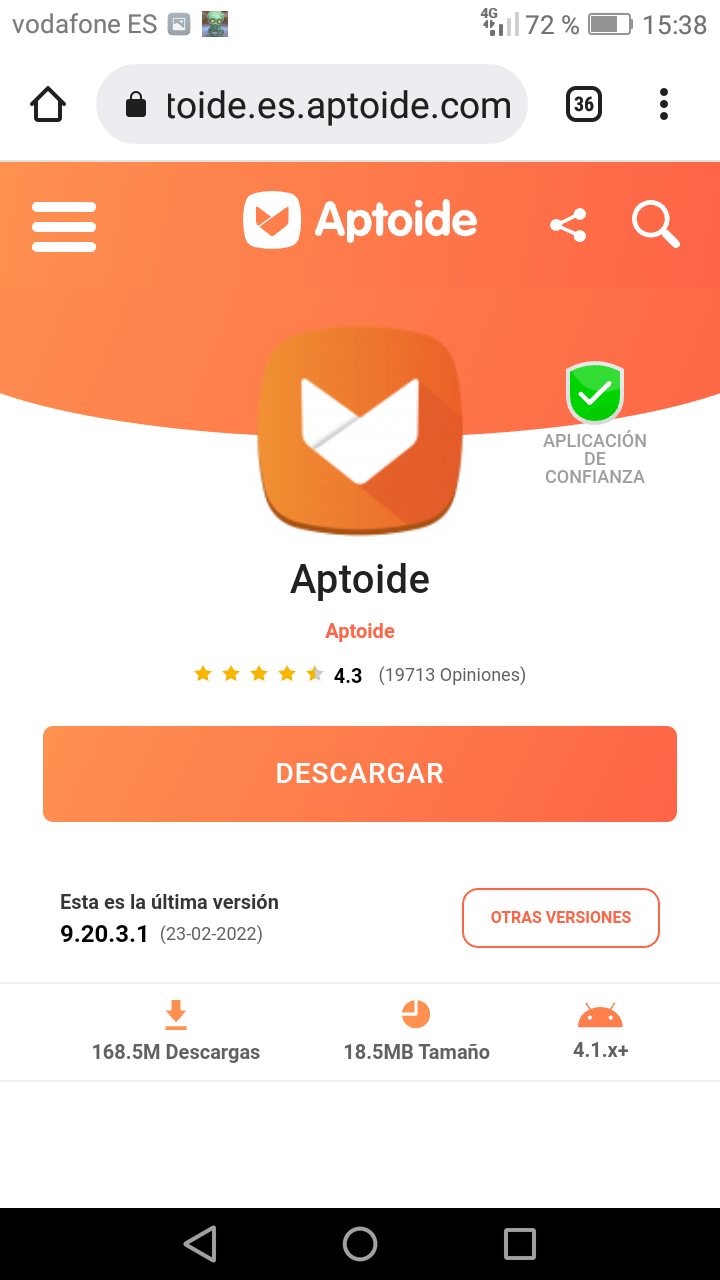 Cómo instalar Aptoide en Android - Hablemos de informática