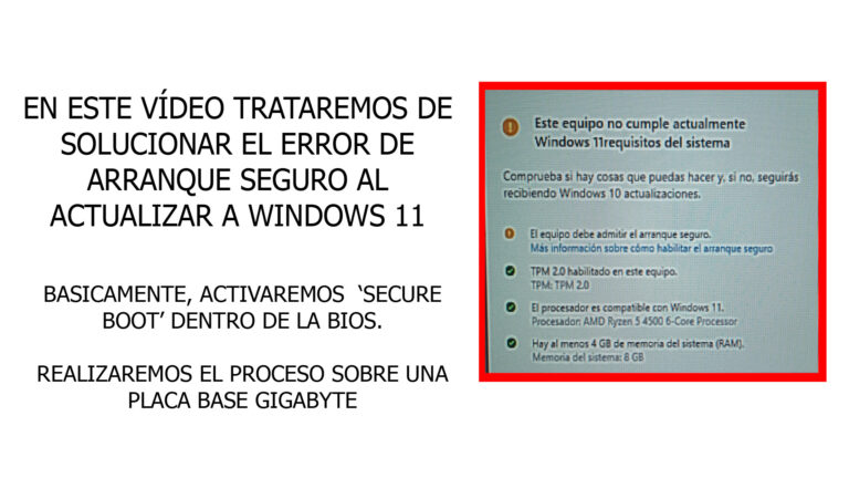 Cómo se habilita el arranque seguro en la BIOS - Hablemos de informática