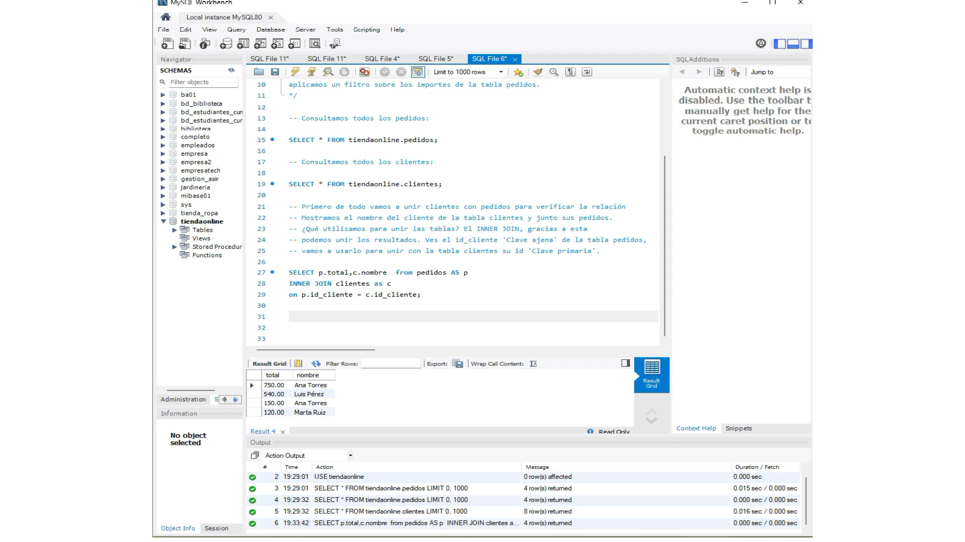 Cómo usar el operador BETWEEN en MySQL con ejemplos prácticos - Hablemos de informática